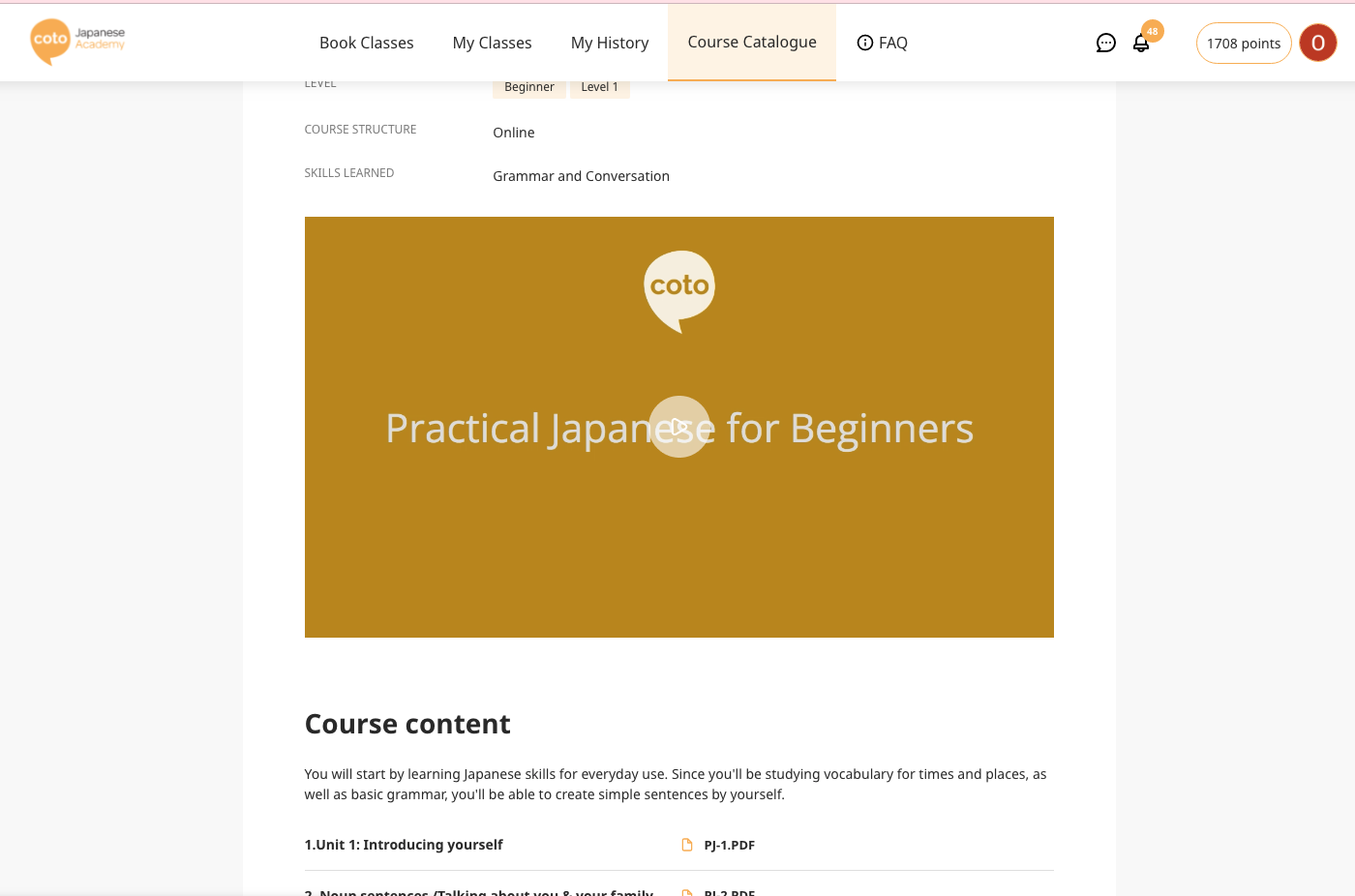 Online Japanese Lessons with Coto Academy